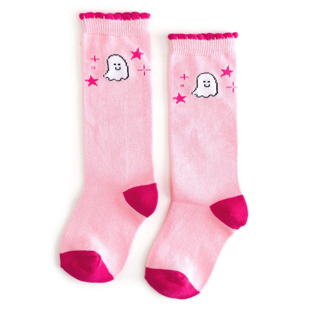 Pink Ghost Knee High Socks – Très Jolie Boutique